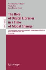 The Role of Digital Libraries in a Time of Global Change: 12th ...
