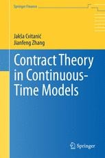 Contract Theory in Continuous-Time Models | SpringerLink