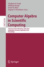 Computer Algebra in Scientific Computing: 12th International Workshop ...