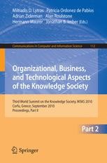 Organizational, Business, and Technological Aspects of the Knowledge ...