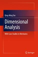 Dimensional Analysis: With Case Studies in Mechanics | SpringerLink
