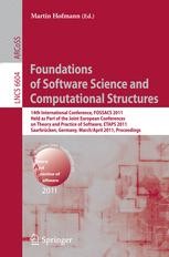 Foundations of Software Science and Computational Structures: 14th International Conference ...
