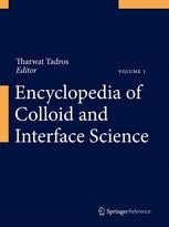 Encyclopedia of Colloid and Interface Science | SpringerLink