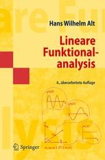 Lineare Funktionalanalysis: Eine anwendungsorientierte Einführung ...