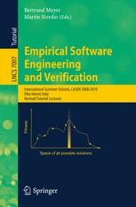 Empirical Software Engineering and Verification: International Summer ...