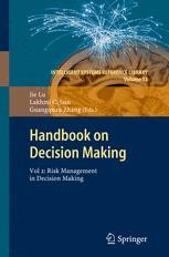 Handbook on Decision Making: Vol 2: Risk Management in Decision Making | SpringerLink