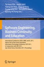 Software Engineering, Business Continuity, and Education: International ...