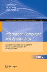 Information Computing and Applications, Part II: Second International ...