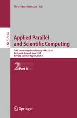 Applied Parallel and Scientific Computing: 10th International ...