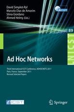 Ad Hoc Networks: Third International ICST Conference, ADHOCNETS 2011 ...