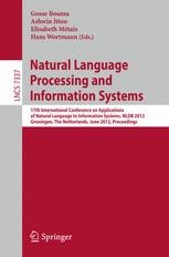Natural Language Processing and Information Systems: 17th International ...