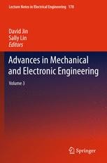Advances in Mechanical and Electronic Engineering: Volume 3 | SpringerLink