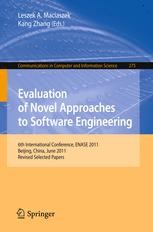 Evaluation of Novel Approaches to Software Engineering: 6th ...