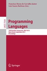 Programming Languages: 16th Brazilian Symposium, SBLP 2012, Natal ...