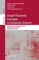Graph-Theoretic Concepts in Computer Science: 38th International ...