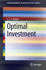 Optimal Investment | SpringerLink