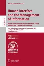 Human Interface and the Management of Information: Information and ...