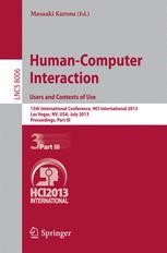 Human-Computer Interaction: Users and Contexts of Use: 15th ...
