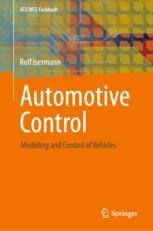 Automotive Control: Modeling and Control of Vehicles | SpringerLink