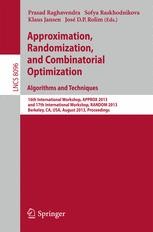 Approximation, Randomization, and Combinatorial Optimization ...