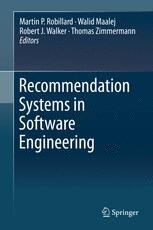 Recommendation Systems in Software Engineering | Springer Nature Link ...
