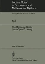 The Resource Sector in an Open Economy | SpringerLink