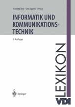 VDI-Lexikon Informatik und Kommunikationstechnik | Springer Nature Link ...