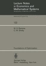 Foundations of Optimization | SpringerLink