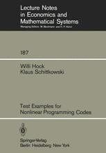Test Examples for Nonlinear Programming Codes | SpringerLink