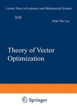 Theory of Vector Optimization | SpringerLink