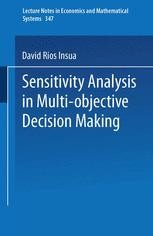 Sensitivity Analysis in Multi-objective Decision Making | SpringerLink