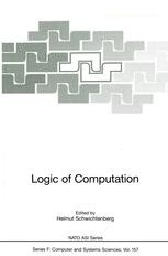 Logic of Computation | SpringerLink