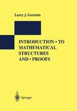Introduction to Mathematical Structures and Proofs | SpringerLink