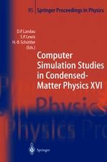 Computer Simulation Studies in Condensed-Matter Physics XVI ...