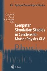 Computer Simulation Studies in Condensed-Matter Physics XIV ...