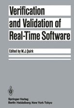 Verification and Validation of Real-Time Software | SpringerLink