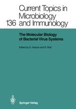 The Molecular Biology of Bacterial Virus Systems | SpringerLink