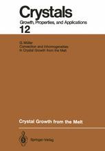 Crystal Growth from the Melt | Springer Nature Link (formerly SpringerLink)