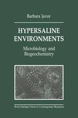 Hypersaline Environments: Microbiology and Biogeochemistry | Springer ...