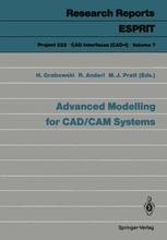 Advanced Modelling for CAD/CAM Systems | SpringerLink