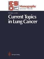 Current Topics in Lung Cancer | Springer Nature Link