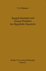 Integral Geometry and Inverse Problems for Hyperbolic Equations ...