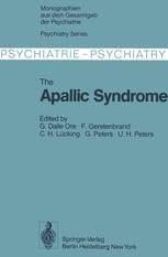 The Apallic Syndrome | SpringerLink
