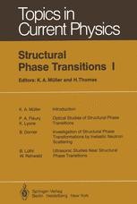 Structural Phase Transitions I | SpringerLink