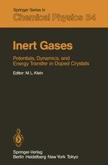 Inert Gases: Potentials, Dynamics, and Energy Transfer in Doped ...