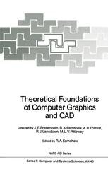 Theoretical Foundations of Computer Graphics and CAD | SpringerLink
