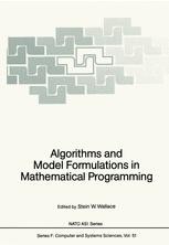 Algorithms and Model Formulations in Mathematical Programming | SpringerLink