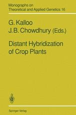 Distant Hybridization of Crop Plants | SpringerLink