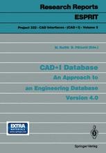 CAD*I Database: An Approach to an Engineering Database Version 4.0 ...