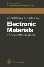 Electronic Materials: A New Era in Materials Science | SpringerLink